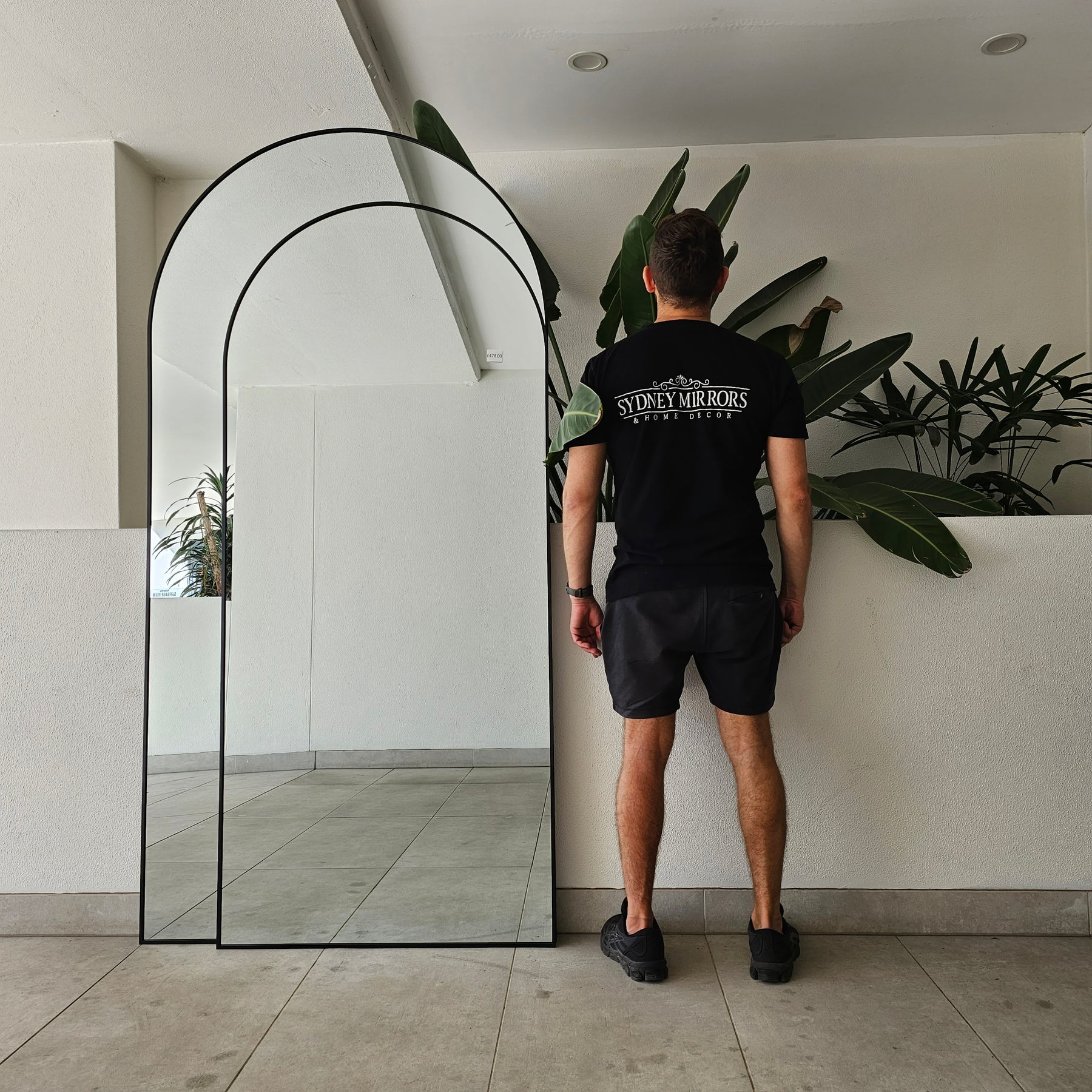 Studio Arch Mirror - Full Length Mirror - Sydney Mirrors