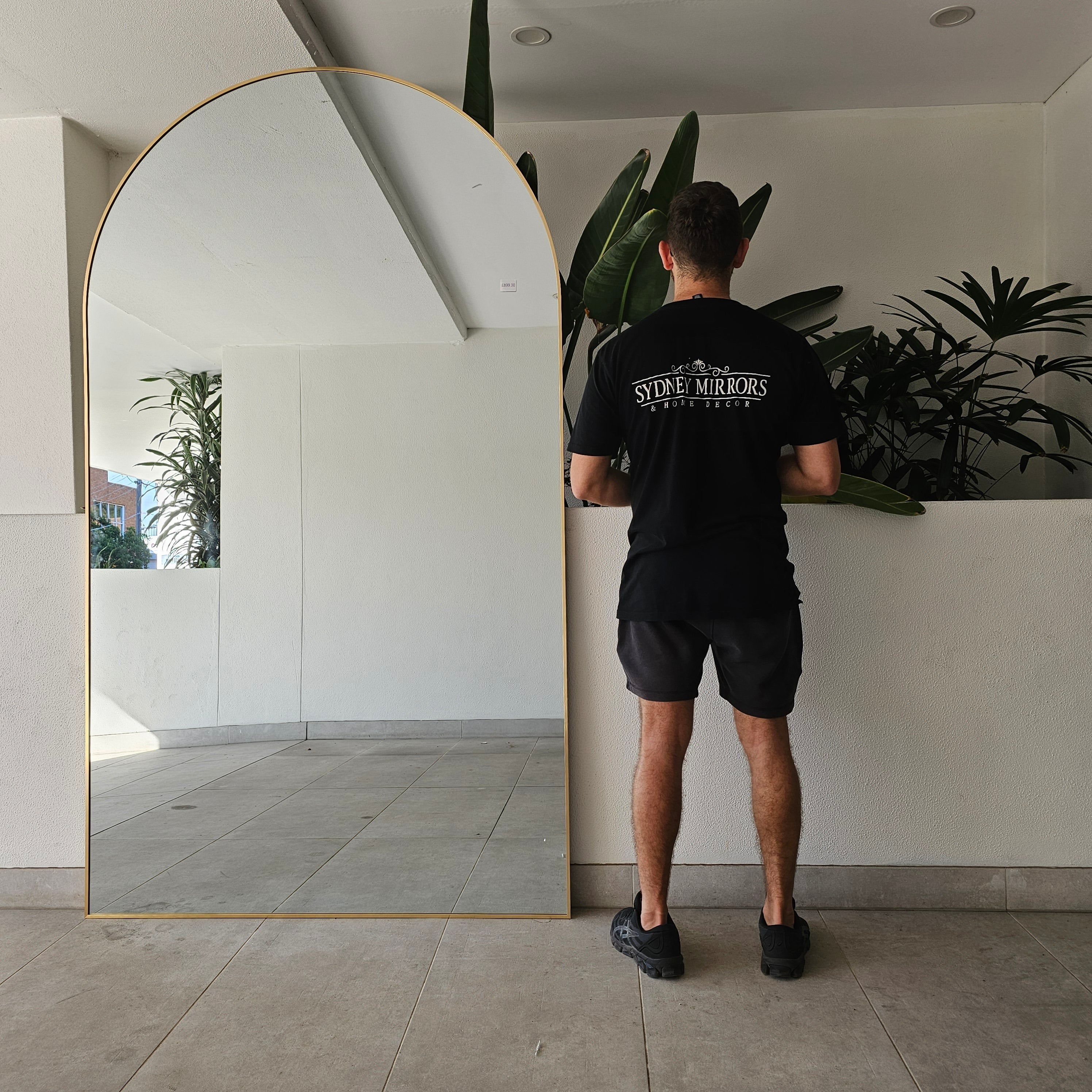 Studio Arch Mirror - Full Length Mirror - Sydney Mirrors